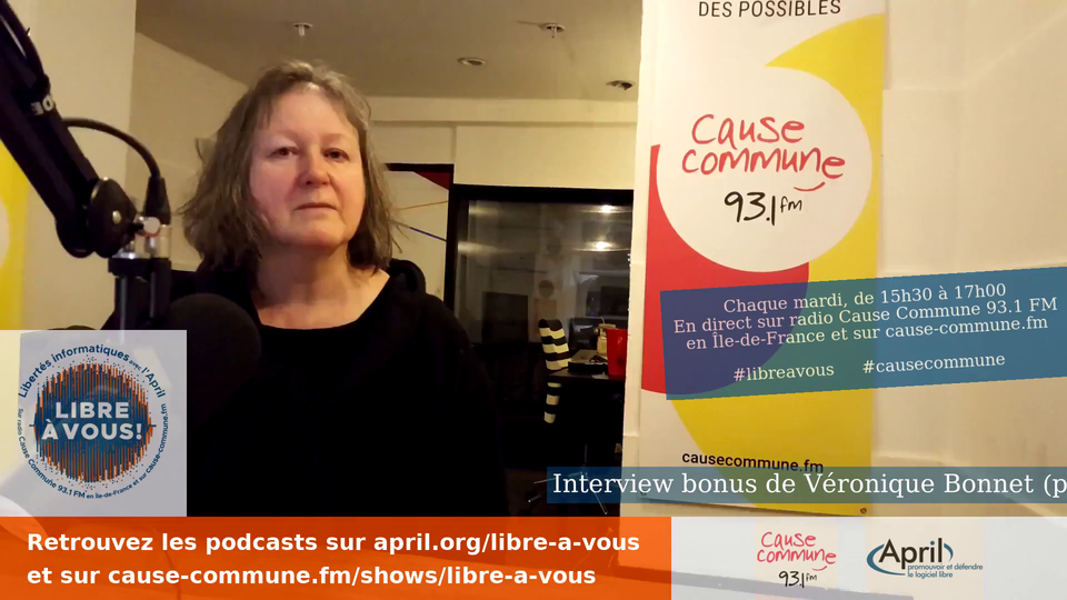 Interview bonus en vidéo de Véronique Bonnet | April